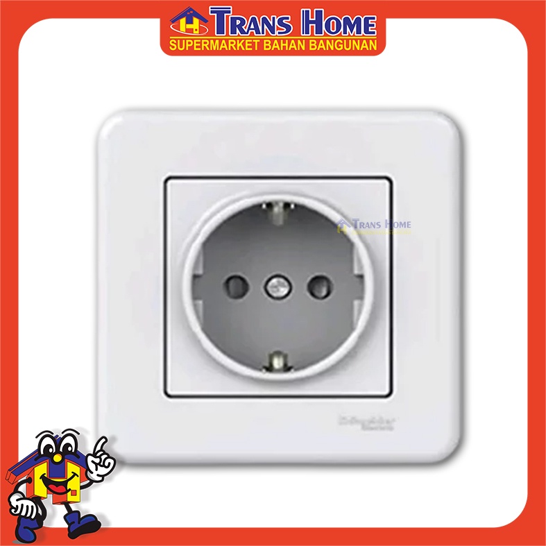 Jual Leona Stop Kontak Colokan Schuko Tanpa Pengaman LNA2900121 ...