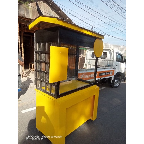 Jual gerobak jualan booth kekinian booth model Jepang | Shopee Indonesia