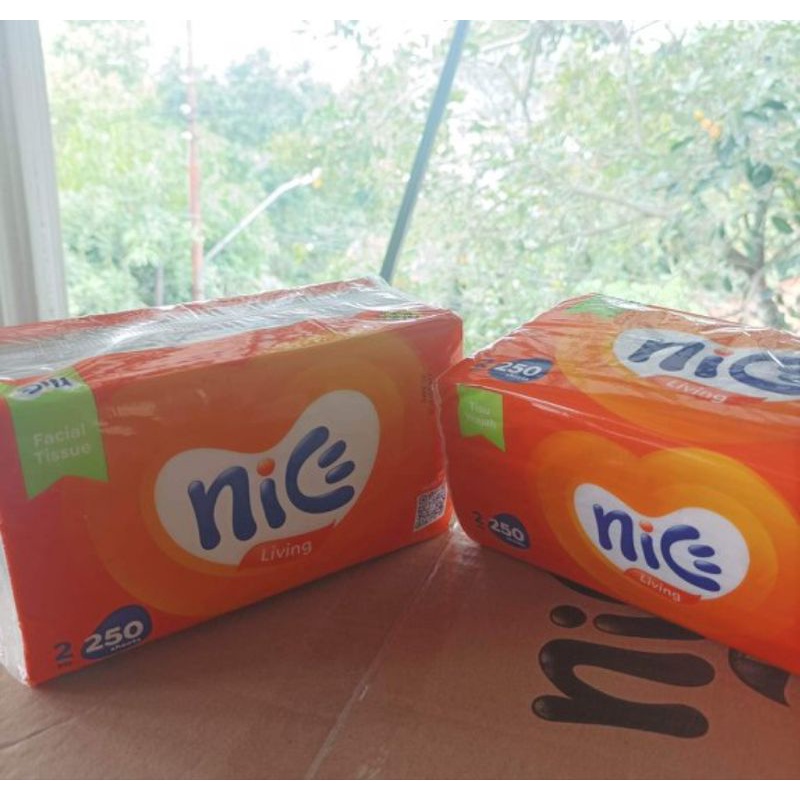Jual TISSUE NICE TISU WAJAH SOFT ISI 250 SHEET 180 60 LEMBAR 2 PLY ...