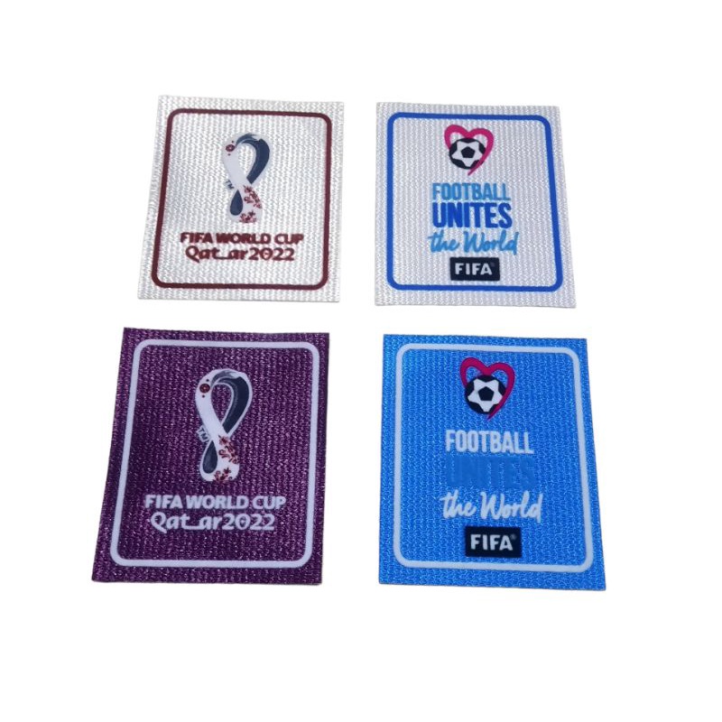 Jual Pasang patch piala dunia, euro bahan printing DTF & Beludru ...