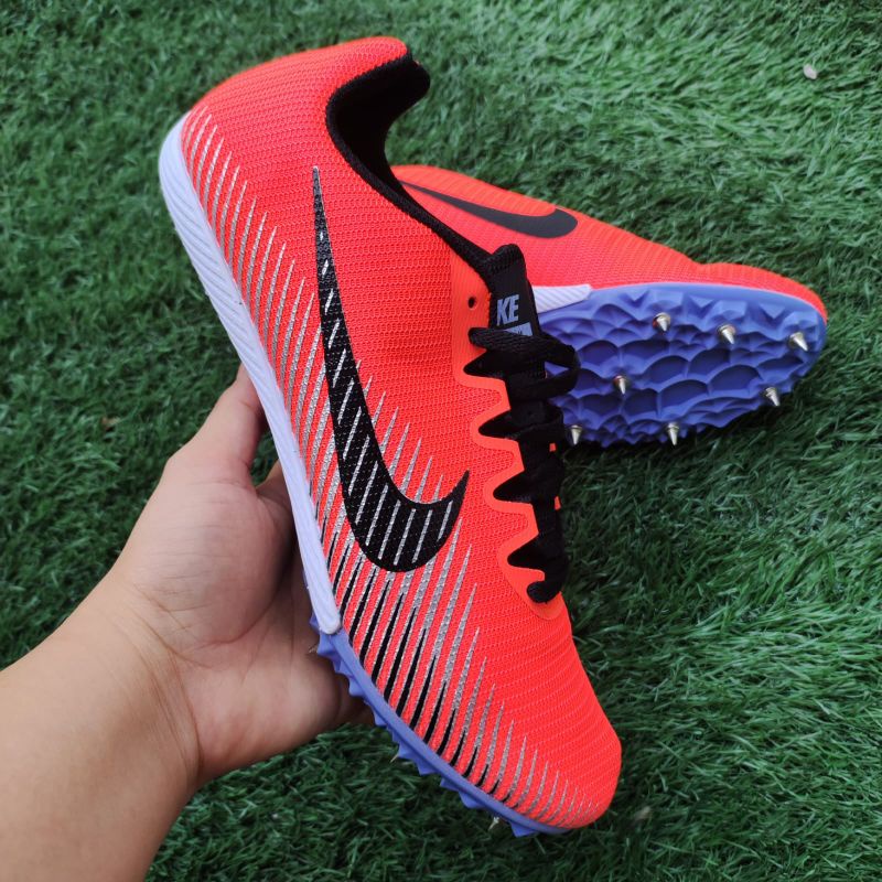 Jual SEPATU LARI SPRINT SPIKE NIKE ZOOM RIVAL M 9 MANGGO | Shopee Indonesia