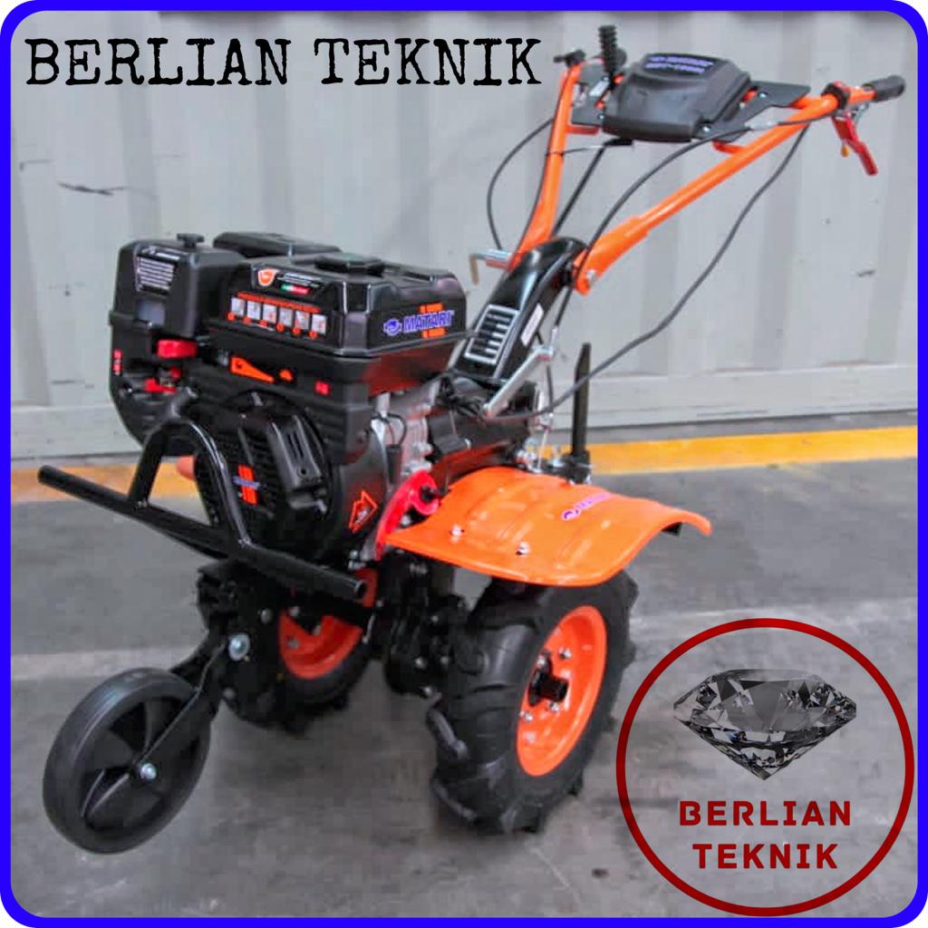 Jual Traktor Sawah Tiller Matari MST 1000 I lengkap Mesin Bensin 8 HP ...