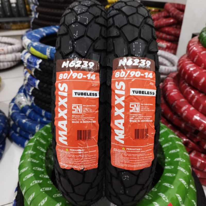 Jual BAN MAXXIS PETAK TAHU 80/90-14, 90/90-14 ORIGINAL 100% (free ...