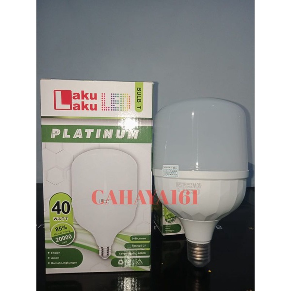 Jual Lampu Led Bulb T Kapsul Laku Laku Platinum 40 Watt | Shopee Indonesia