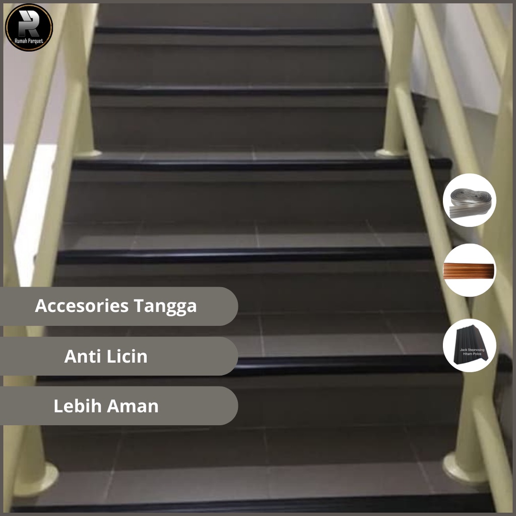 Jual Step Nosing List Tangga Karet Anti Slip | Shopee Indonesia