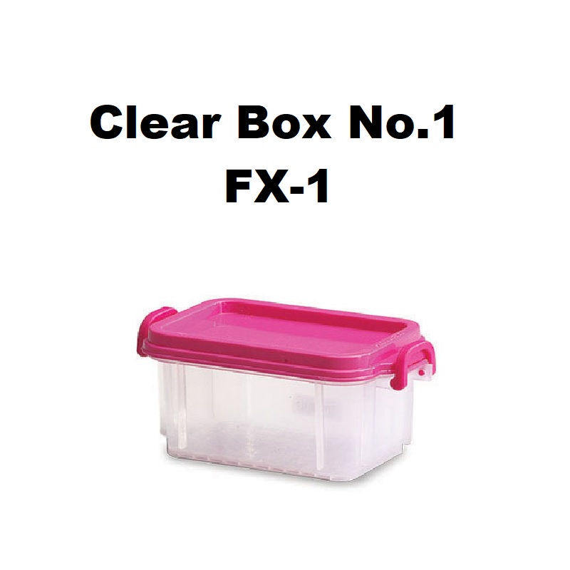 Jual Lion Star Clear Box No 1 FX-1 / Kotak Penyimpanan / Storage ...