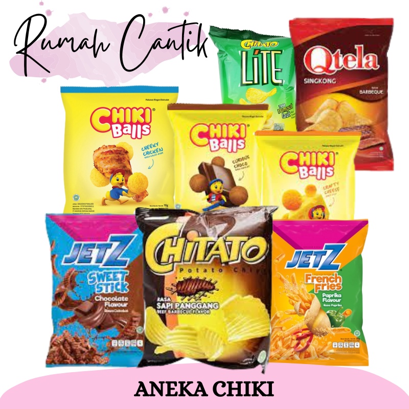 Jual Chiki Snack Chitato Chiki Ball Mini Qtela | Shopee Indonesia