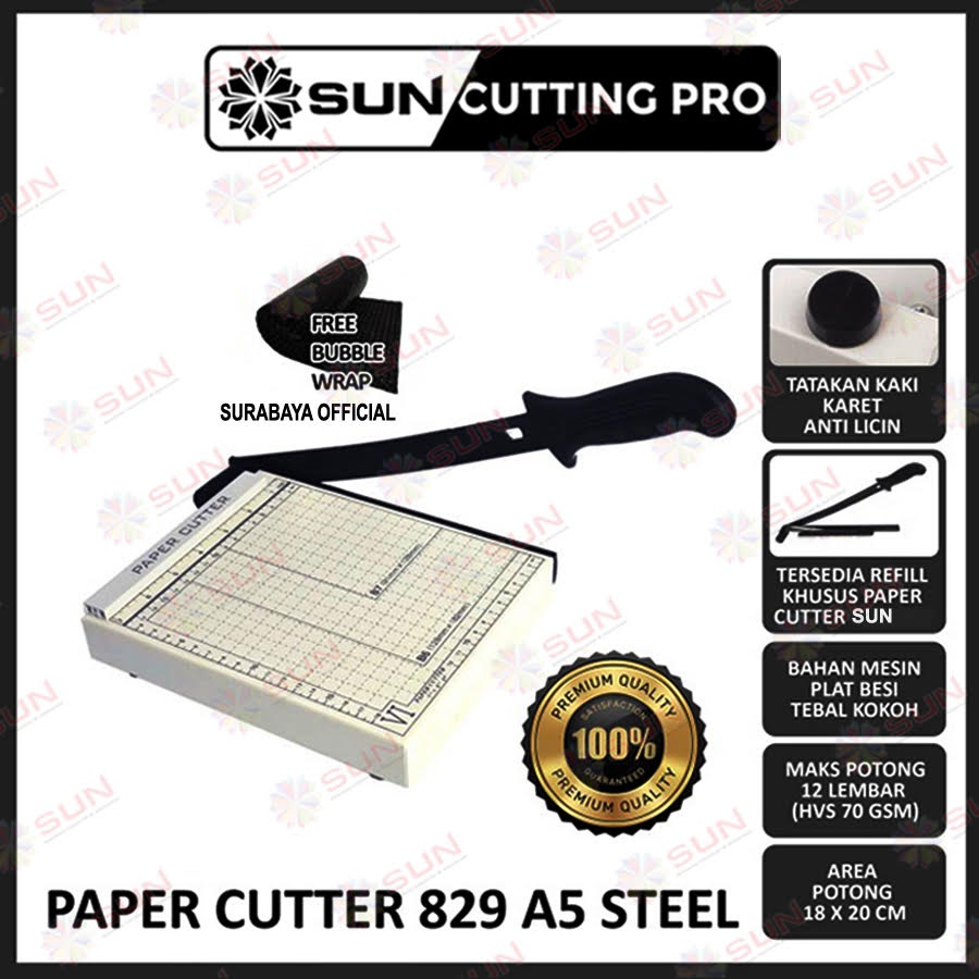Jual Paper Cutter Mini A5 Alat Potong Mesin Pemotong Kertas Hvs