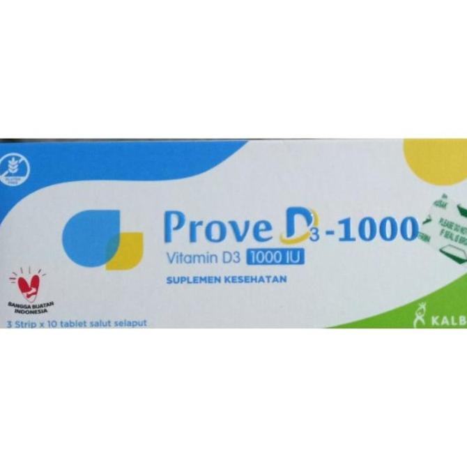 Jual Prove D Vitamin D3 1000 Iu Curraofficial | Shopee Indonesia
