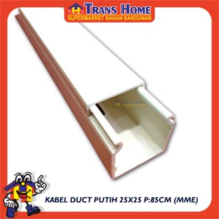Jual Kabel Duct Putih 25X25 P:85CM (MME) | Shopee Indonesia