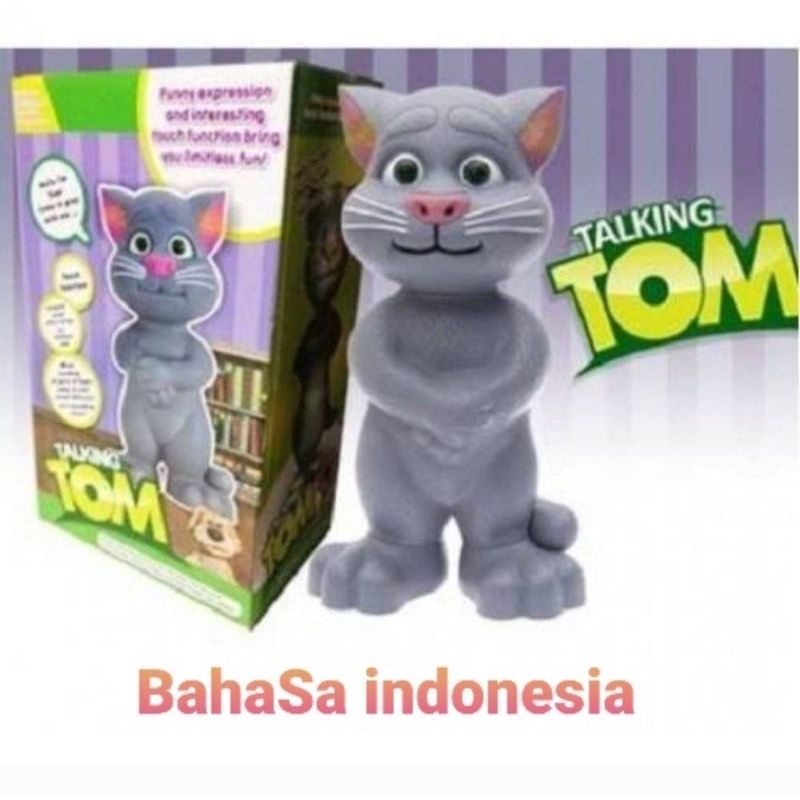 Jual talking tom Mainan edukasi anak bisa berbicara | Shopee Indonesia