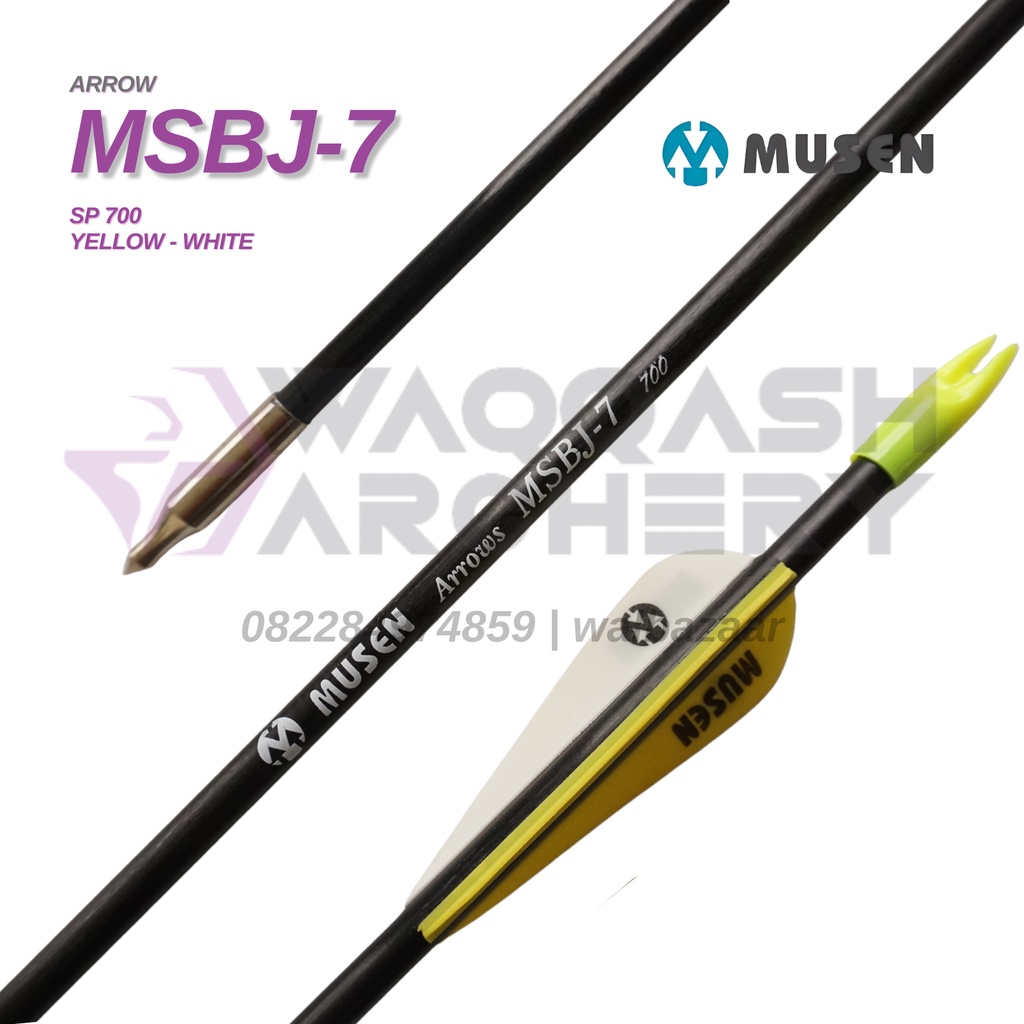 Jual MUSEN MSBJ-7 FIBERGLASS Arrow Anak Panah Fiber Spine 700 | Shopee ...