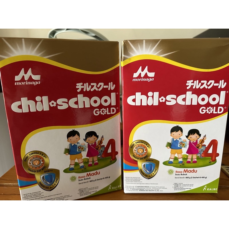 Jual Morinaga chil-school gold tahap 4 BARU(salah beli) | Shopee Indonesia