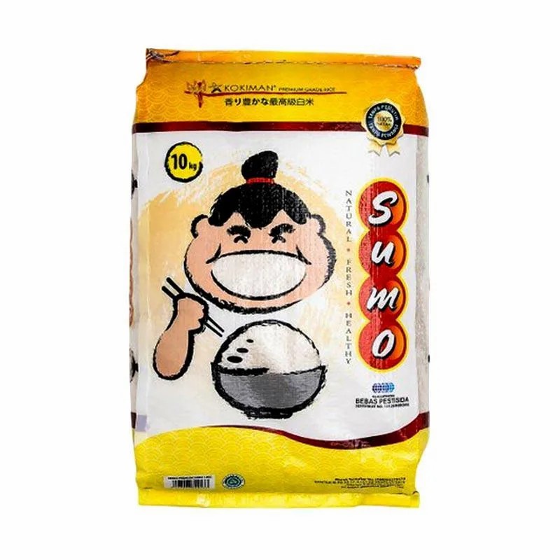 Jual #Sembako Beras Sumo Kemasan Kuning 10 kg | Shopee Indonesia