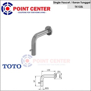 Jual TERBAIK TOTO TX133L KRAN WASTAFEL LAVATORY FAUCET | Shopee Indonesia