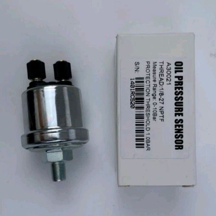 Jual SWITCH OLI ENGINE VDO OIL PRESSURE SENSOR 1/8 NPT 10 BAR A30021 A QUALITY 10MM | Shopee ...