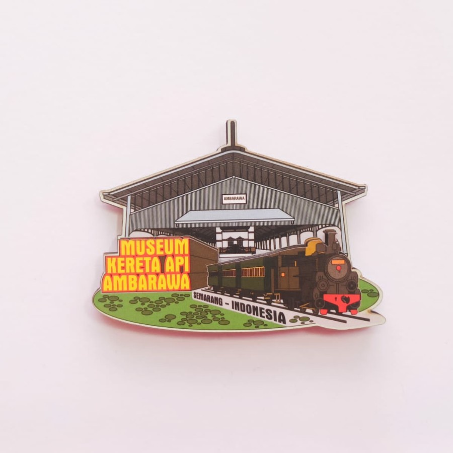 Jual Souvenir magnet Museum Kereta Api Ambarawa Jawa Tengah Indonesia ...