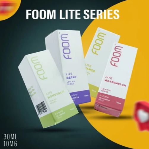 Jual Liquid FOOM LITE FRUITY SERIES SALTNIC 30ML | Shopee Indonesia