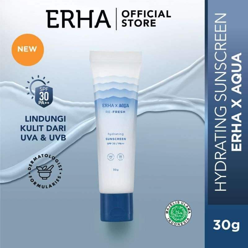 Jual ERHA X AQUA SUNSCREEN | Shopee Indonesia