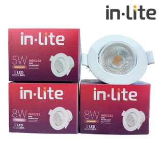Jual LAMPU DOWNLED INLITE 5W / 8W INDC232 PUTIH KUNING (PILIH VARIAN ...