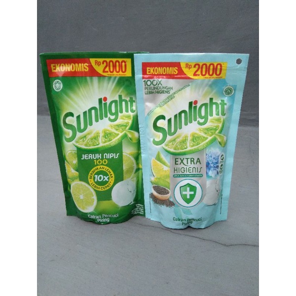 Jual Sunlight Cairan Pencuci Piring 90ml | Shopee Indonesia