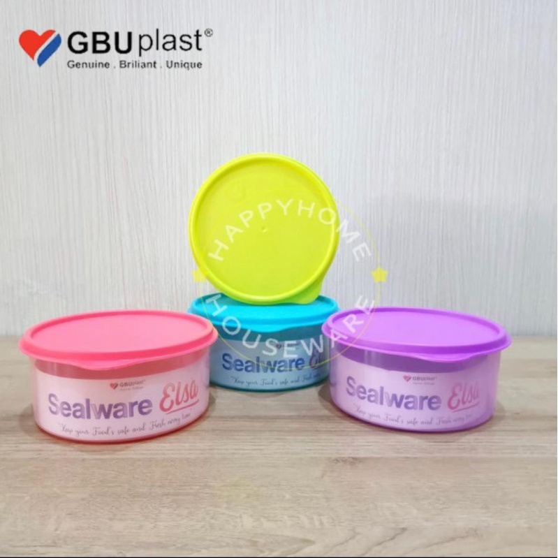 Jual GBU Plast Toples Elsa Small 1400 ml Kedap Udara BPA Free Food Grade Sealware | Shopee Indonesia