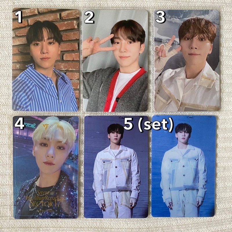 Jual Seungkwan Seventeen Official Photocard An Ode begin Yizhiyu Attacca FS H Sector17 Compact ...