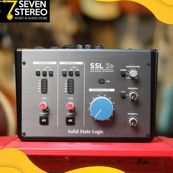 Jual Solid State Logic SSL 2 Plus SSL2+ USB Soundcard Recording | Shopee Indonesia