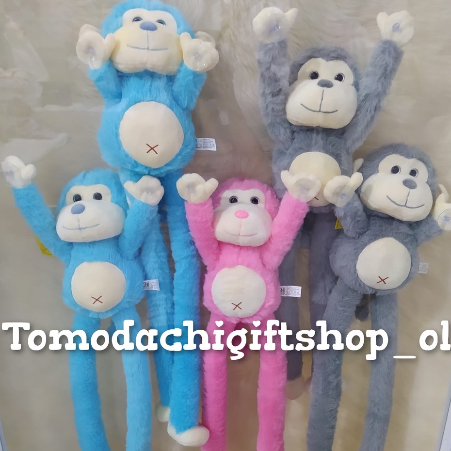 Jual TM/Boneka Plush Toys Animal Binatang Monkey Monyet Gantung Kaki ...