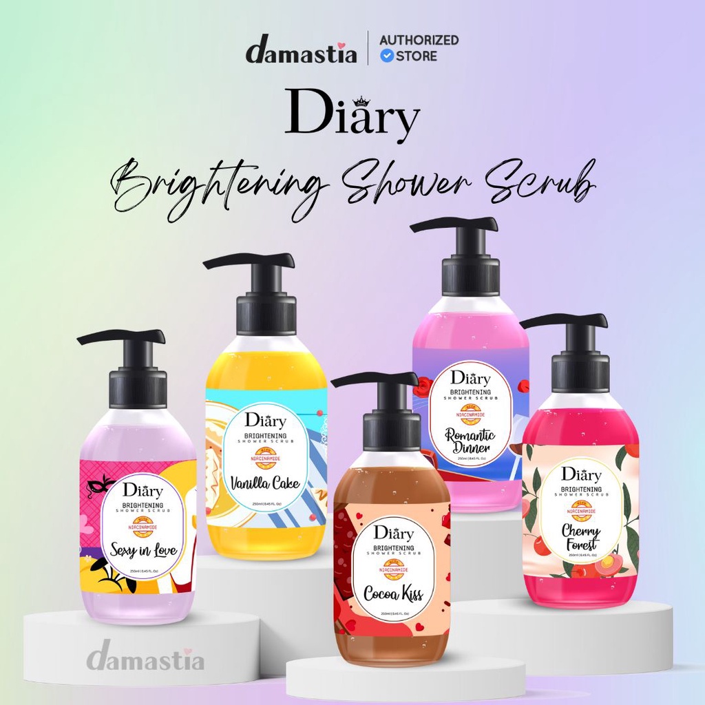 Jual DIARY BRIGHTENING BODY SERUM GEL 250ML - BODY SERUM GEL DIARY ...