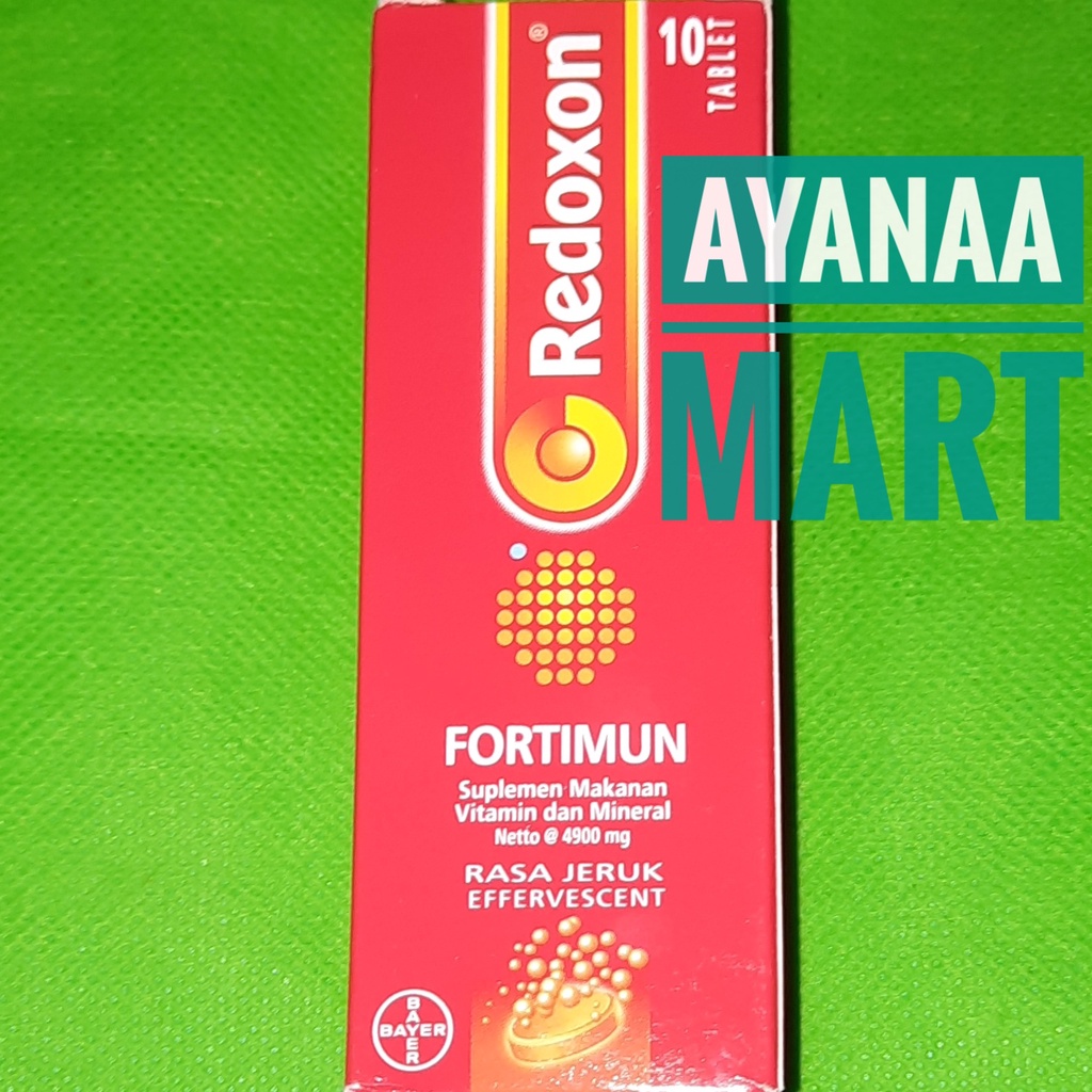 Jual Redoxon Fortimun 10 Tablet, Vitamin C, A, D, E, B Komplek, Zat ...
