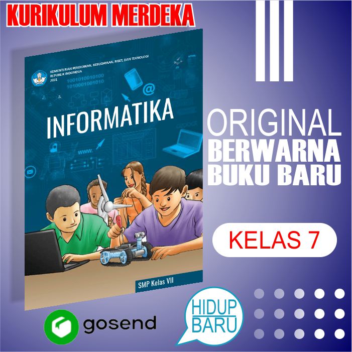 Jual Buku informatika TIK kelas 7 Kurikulum merdeka | Shopee Indonesia
