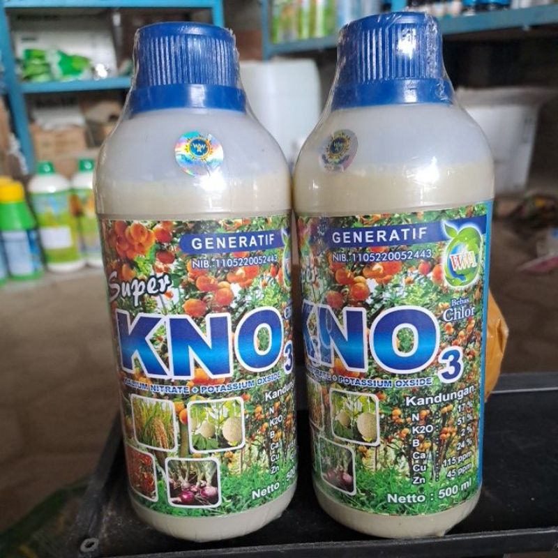 Jual PUPUK KNO3 PUTIH 500ML / KNO3 CAIR 500ML | Shopee Indonesia