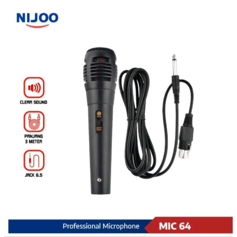 Jual Mic kabel / Mic kabel colokan besar / Mic colokan | Shopee Indonesia