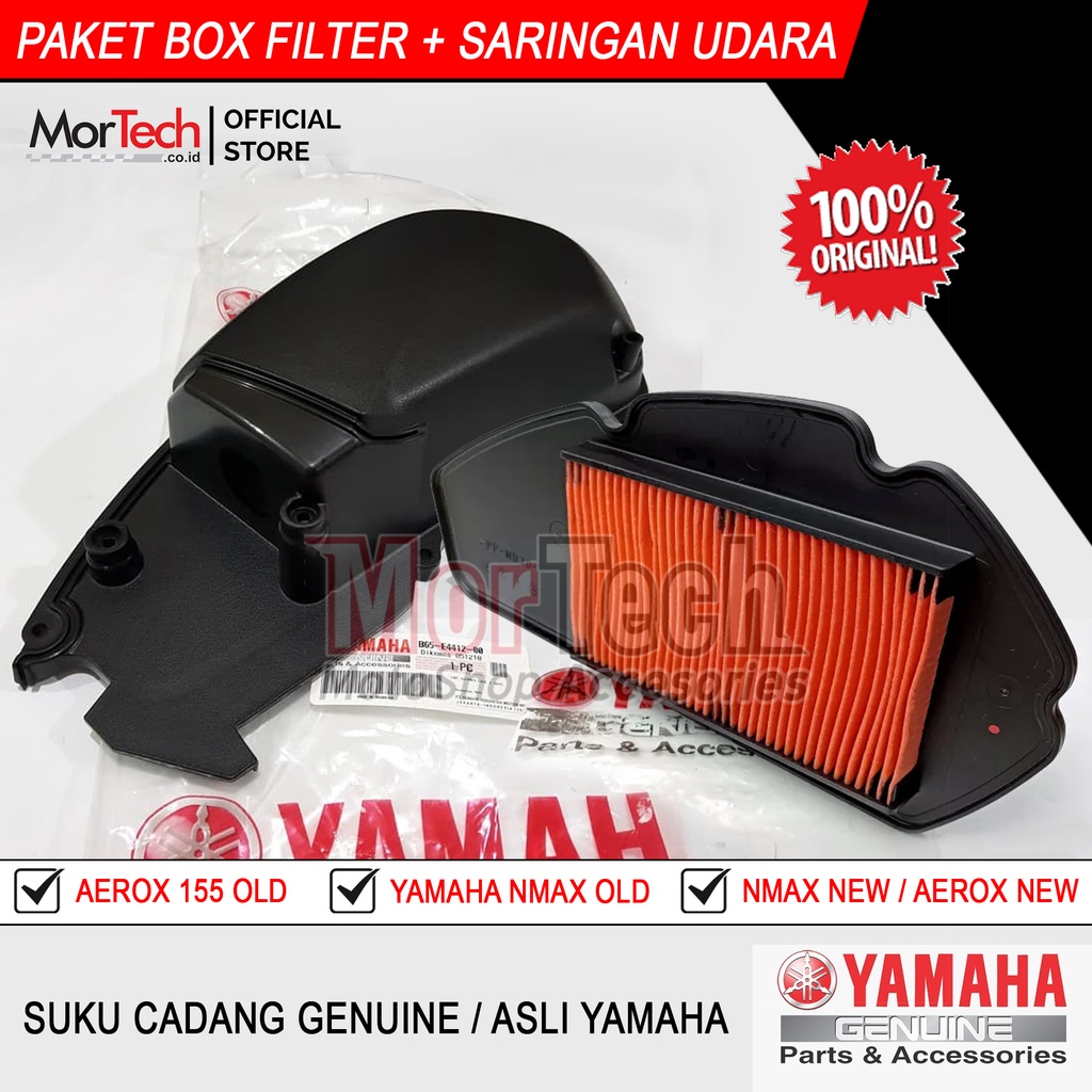 Jual Tutup Box Filter Aerox 155cc NVX Lexi Nmax Old All New Nmax 2020 ...