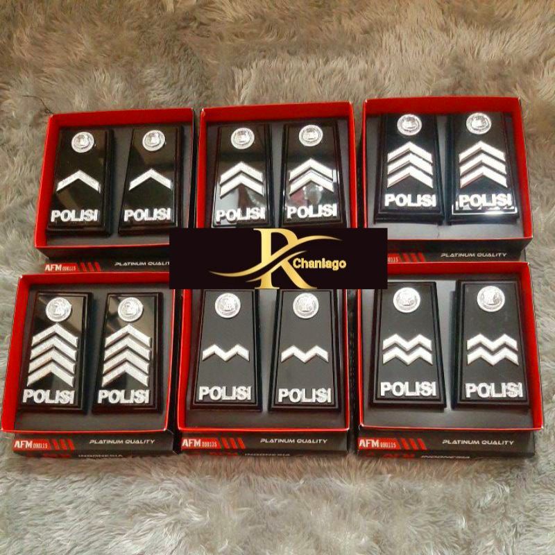 Jual pangkat pdh polri full akrilik bripda briptu brigadir bripka aipda ...