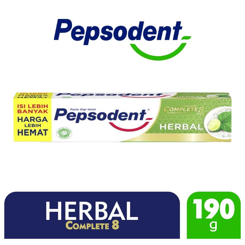 Jual Pepsodent HERBAL 190g | Shopee Indonesia