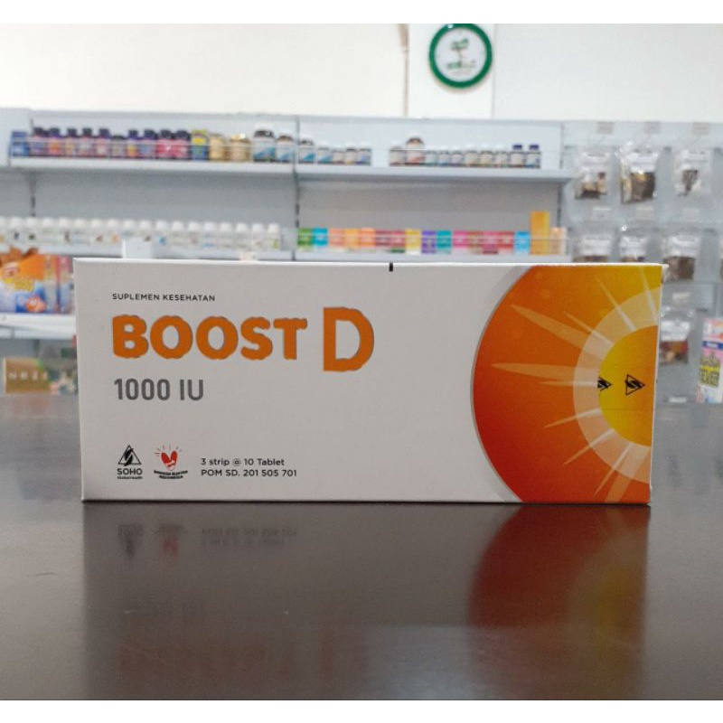 Jual Boost D Viyamin D3 1000 IU | Shopee Indonesia