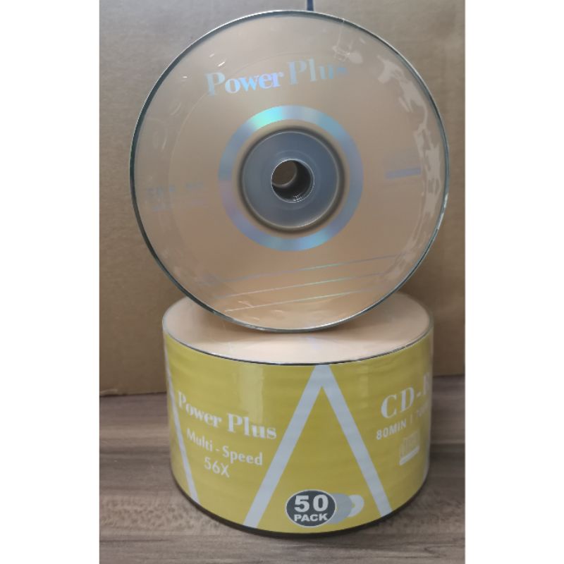 Jual CD-R Power Plus 50 pcs | Shopee Indonesia