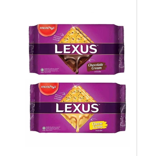 Jual Munchy's Sandwich Calsium Cracker Lexus 95g | Shopee Indonesia
