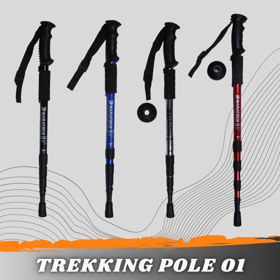 Jual Trekking Pole BARATECH 01 Tongkat Hiking Tongkat Gunung Outdoor ...