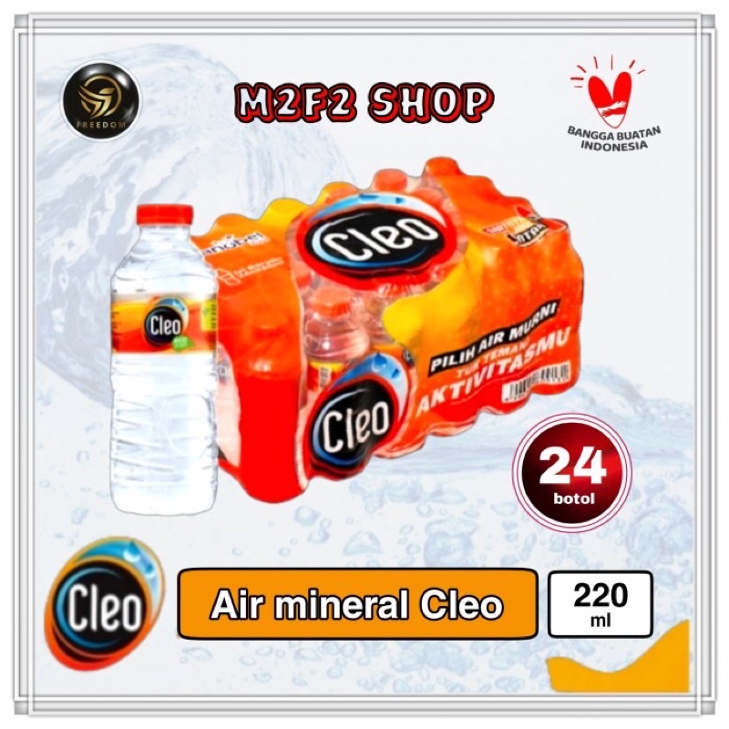 Jual Air Mineral Cleo Baby Mini Botol Plastik Pet - 220 ml (Kemasan Pack) | Shopee Indonesia