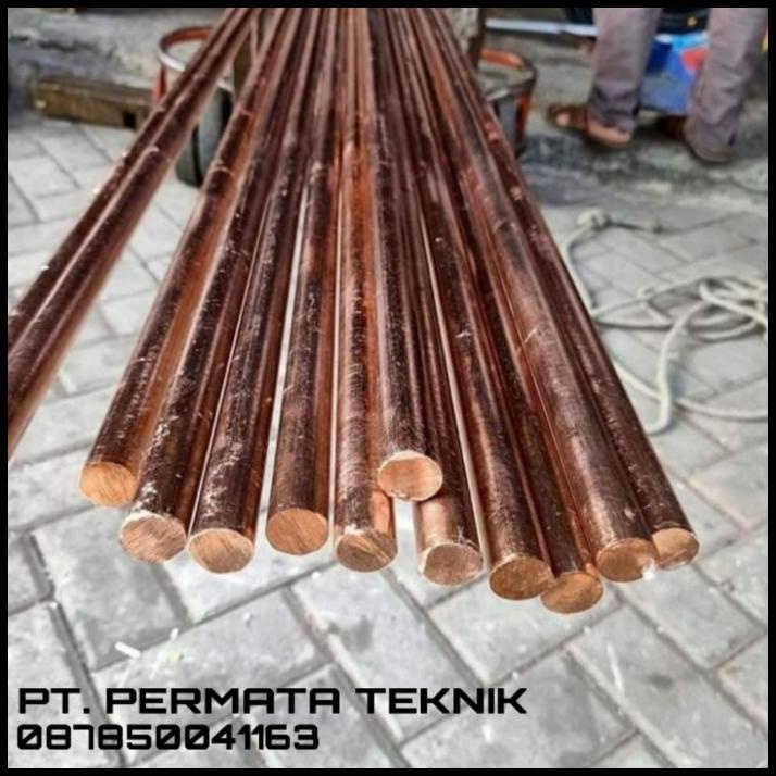 Jual Grounding Rod As Tembaga 10 Mm X 50 Cm | Shopee Indonesia