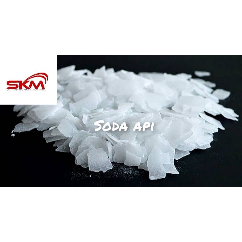 Jual soda api / naoh / caustic flake 500gr | Shopee Indonesia