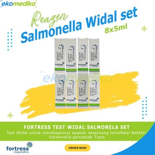 Jual Reagen Widal Set (8x5ml) Fortress Diagnostic Alat Test Widal ...