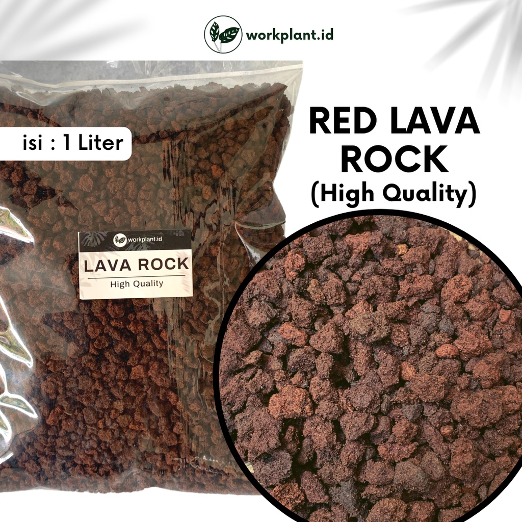 Jual Red Lava Rock - Pasir Malang Merah Vulcanic Soil Lavarock Pasir ...