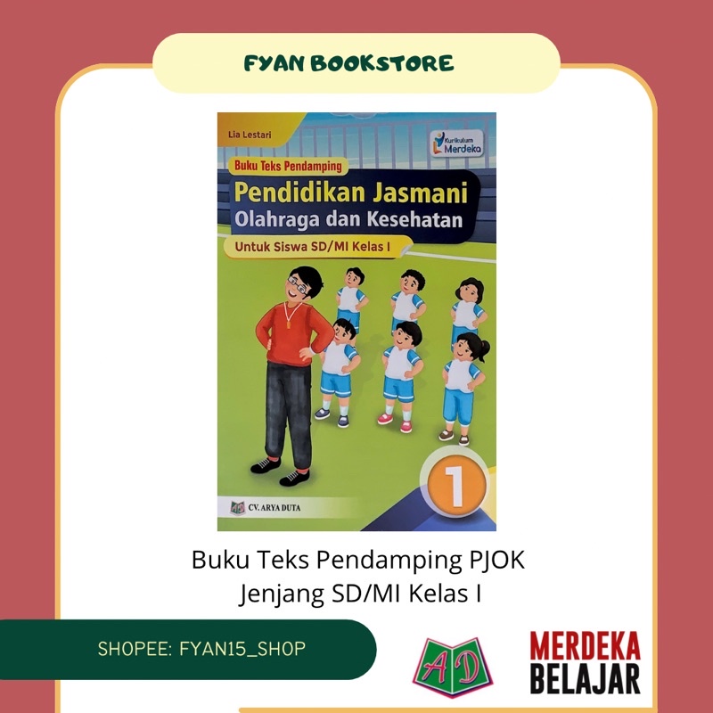 Jual Fyan Book Store: Buku Teks Pendamping PJOK, Buku Cetak PJOK, Buku Siswa Pendidikan Jasmani ...