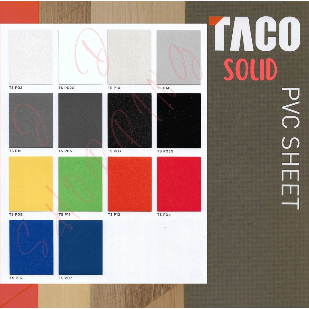 Jual Taco Sheet Solid - PVC Sheet Solid | Shopee Indonesia