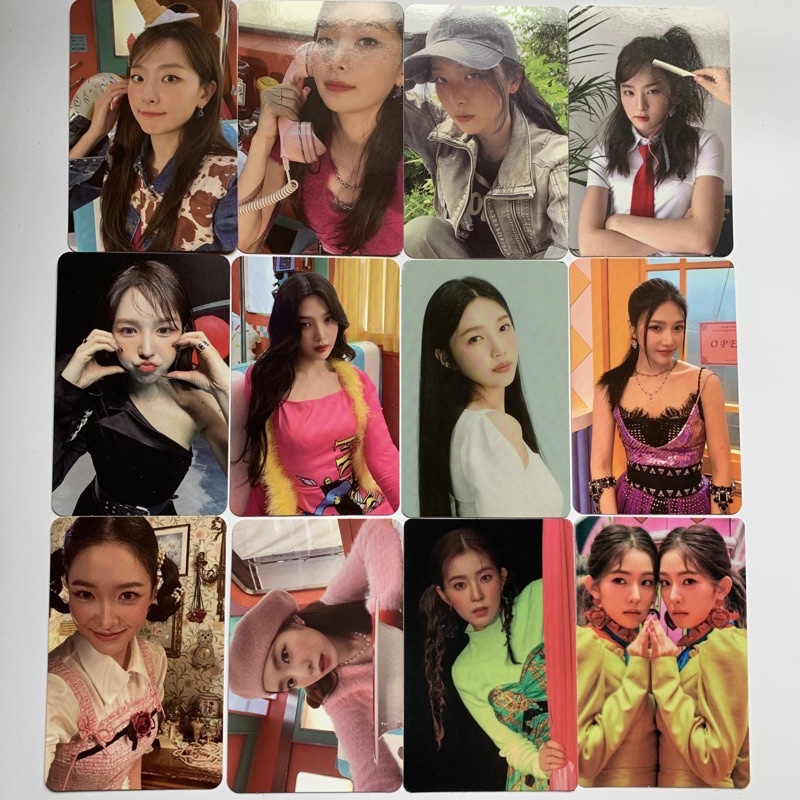 Jual photocard official red velvet , IU , REI IVE | Shopee Indonesia