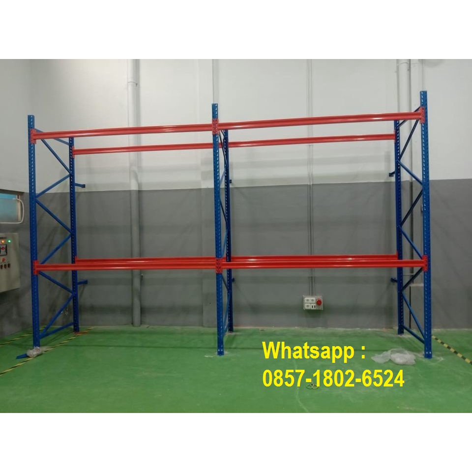 Jual Rak Gudang Pallet Kapasitas Beban 1000kg/Level Beam, Selective ...